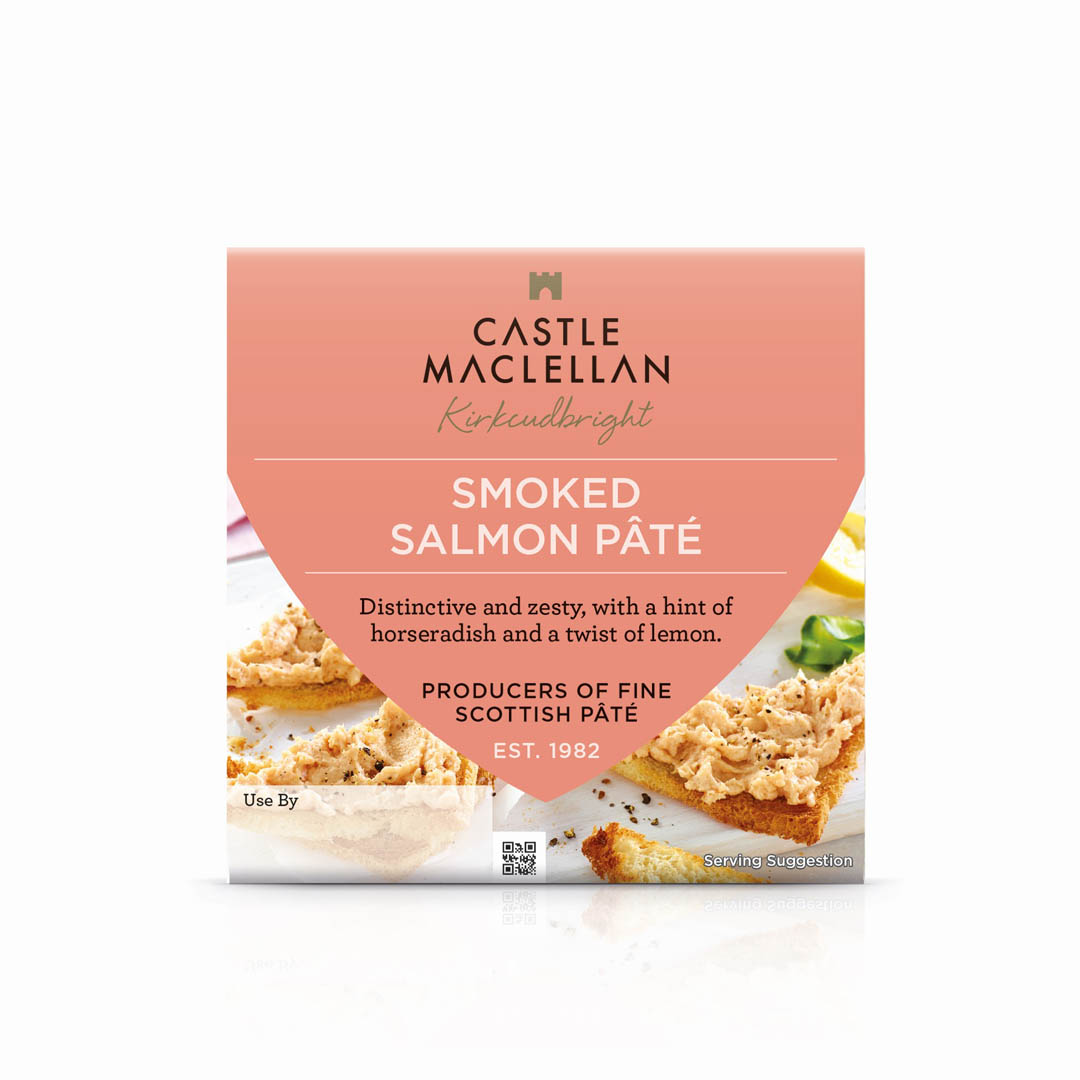 Castle MacLellan Scottish Smoked Salmon Pate 100g - Farmers Fayre