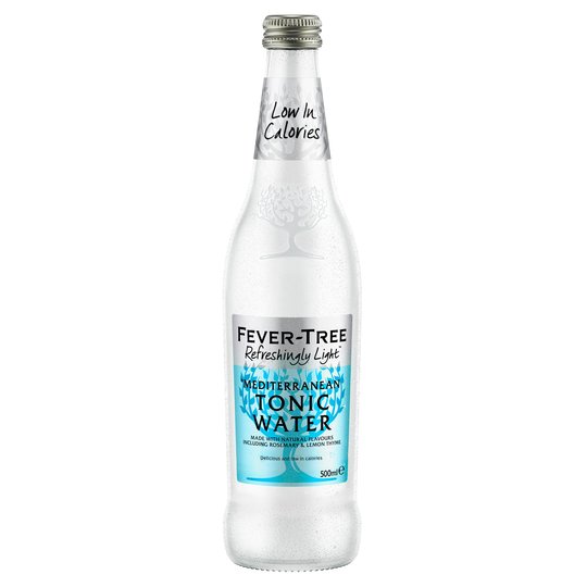 Fever Tree Refreshingly Light Mediterranean Tonic 500ml - Farmers Fayre