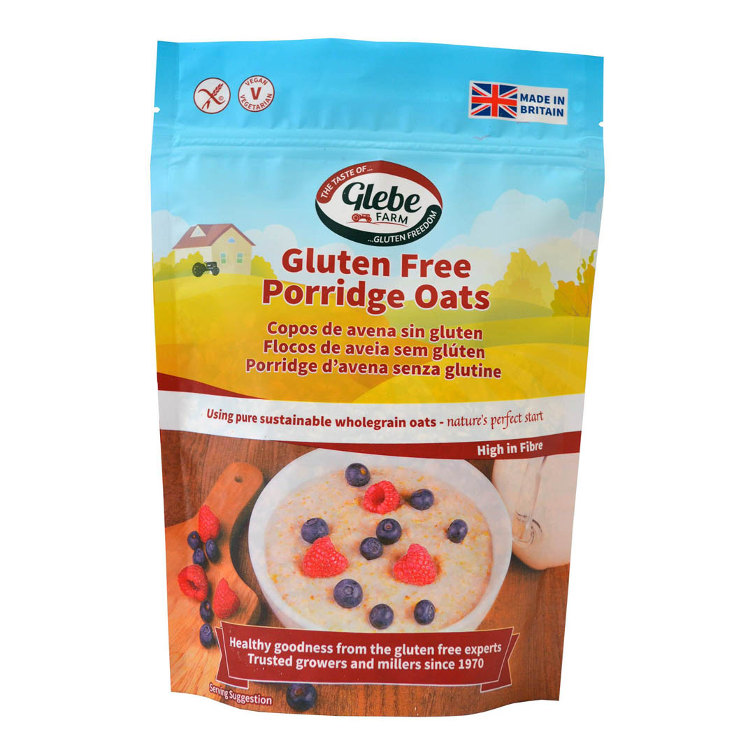 GLUTEN FREE Glebe Farm Porridge Oats 450g - Farmers Fayre