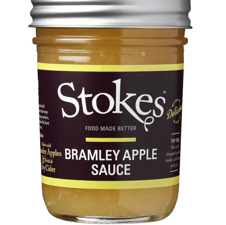 Stokes Bramley Apple Sauce 240gm - Farmers Fayre