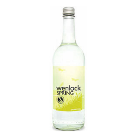 Wenlock Sparkling Spring Water 1litre (glass) - Farmers Fayre