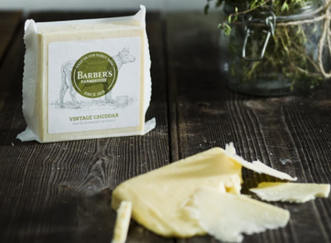 Barbers Farmhouse Vintage Cheddar Min 200g - Farmers Fayre