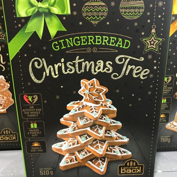 Treat Kitchen - Make Your Own Gingerbread Tree Kit 510g - Farmers Fayre