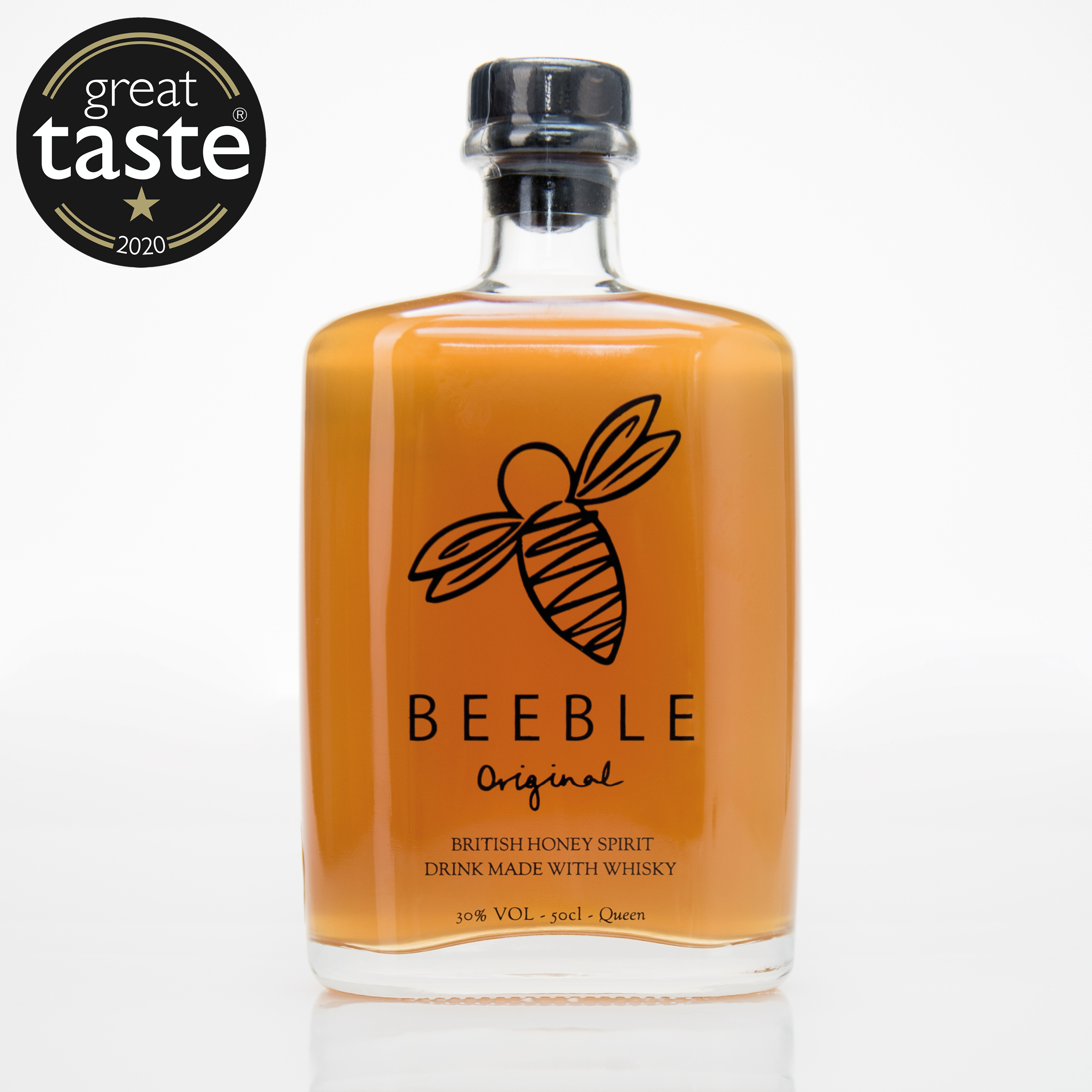 Beeble British Honey Spirit 50cl 30% ABV - Farmers Fayre