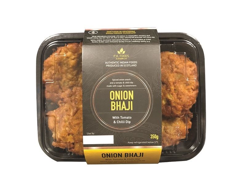 PK Foods Onion Bhaji 350g - Farmers Fayre