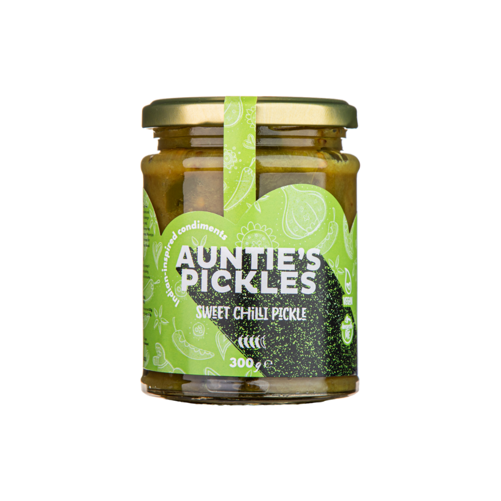 Auntie's Pickles - Sweet Chilli Pickle 300g - Farmers Fayre