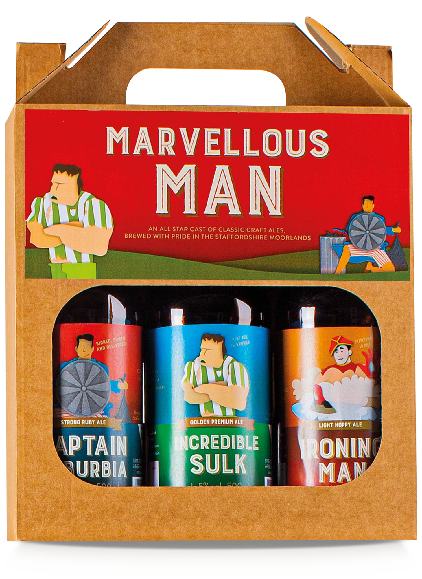 Marvellous Man Gift Pack of Ales - Farmers Fayre